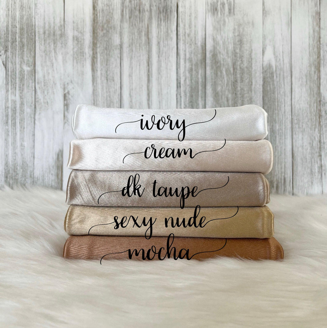 STRETCH SATIN – milan fabrics strips
